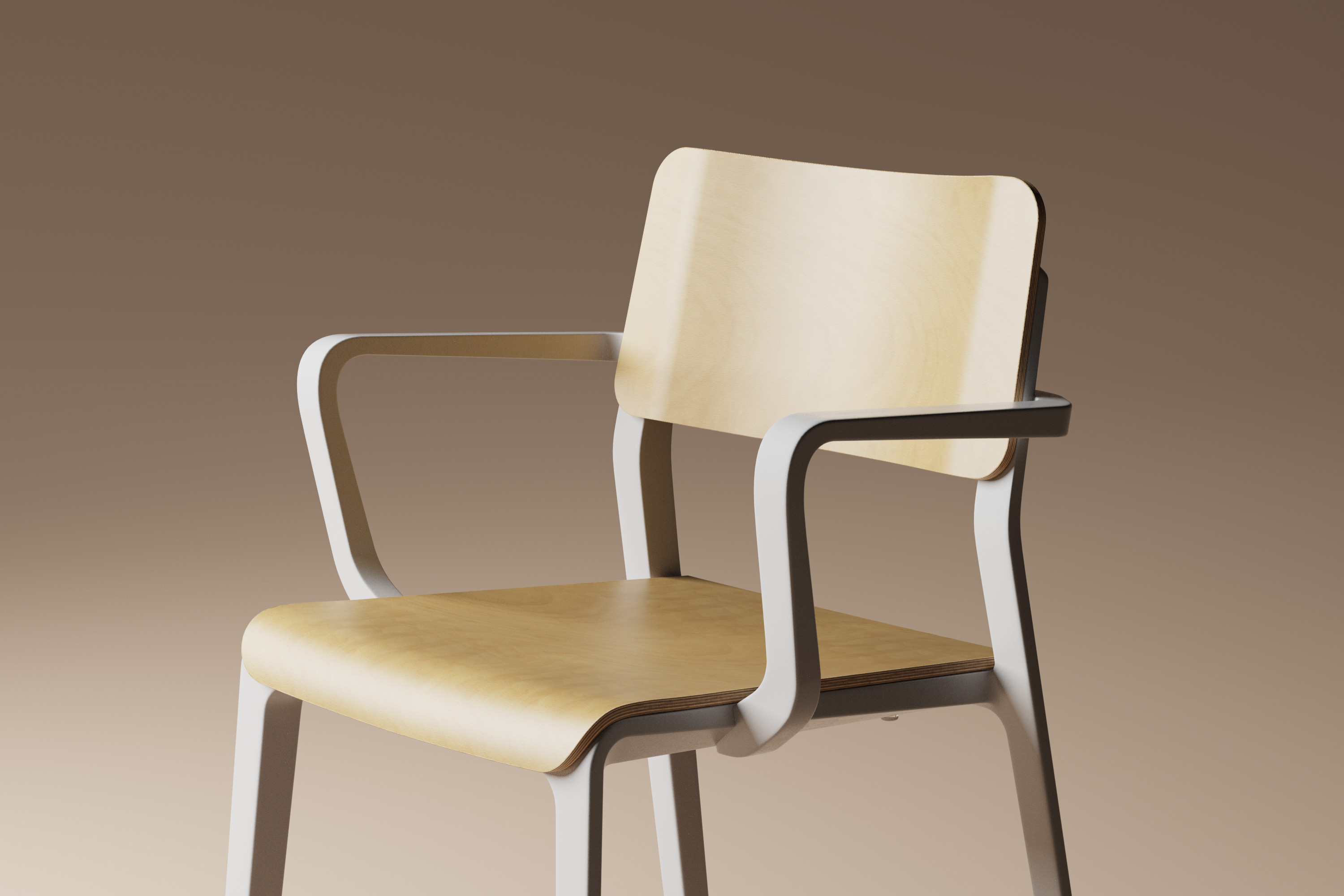 Mojo Ply Arm Chair - Origin Furniture